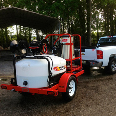 Custom Pressure Washer Trailer Gallery - Columbia Basin Sales