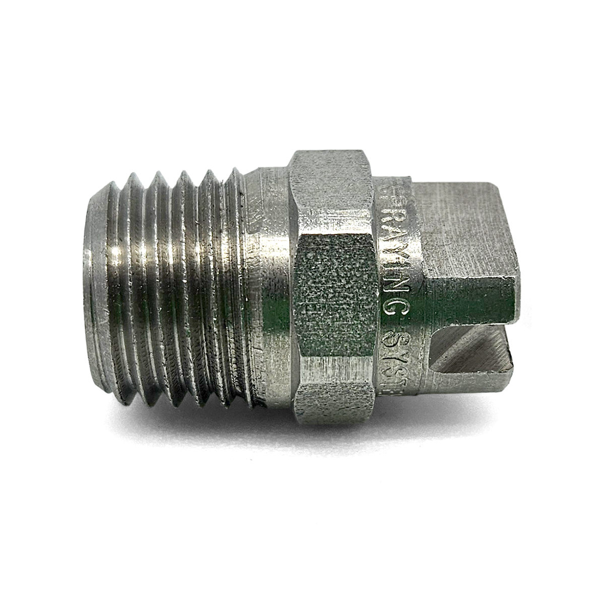 Spraying Systems VeeJet Nozzle, 95° - 1/4" MPT Stainless