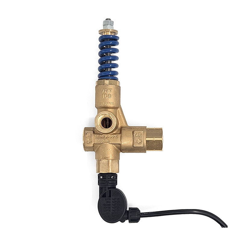 Mecline VRT100 Unloader Valve w/ Switch, Blue, 5075 PSI 26.4 GPM ...