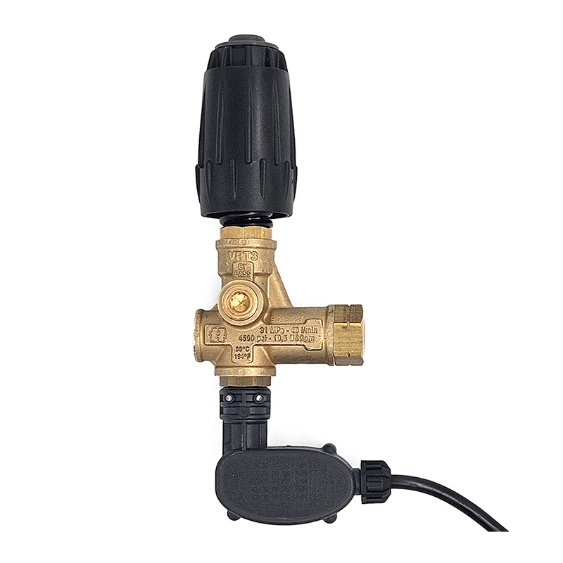 Mecline VRT3 Unloader Valve w/ Switch & Knob, Black, 4500 PSI 8.0 GPM ...